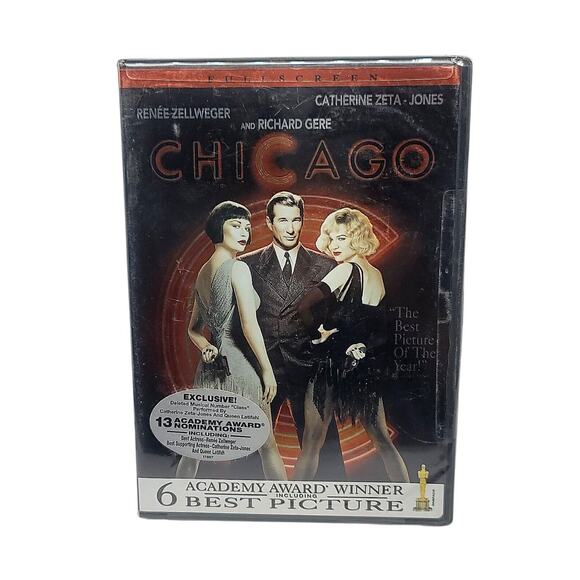 Media | New Chicago Movie Dvd Full Screen Richard Gere Zellweger Zeta ...